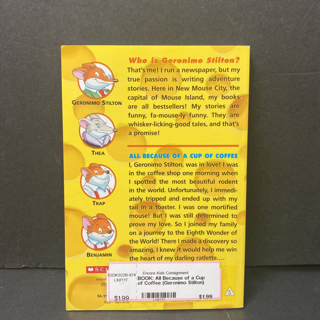 All Because of a Cup of Coffee (Geronimo Stilton) (Elisabetta Dami) -s ...