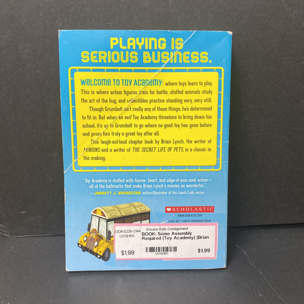 Some Assembly Required (Toy Academy) (Brian Michael Lynch) -series ...