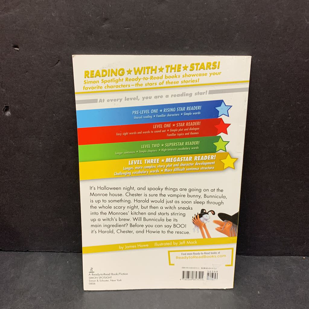 Bunnicula and Friends; Scared Silly (Ready to Read Level 3) -character ...