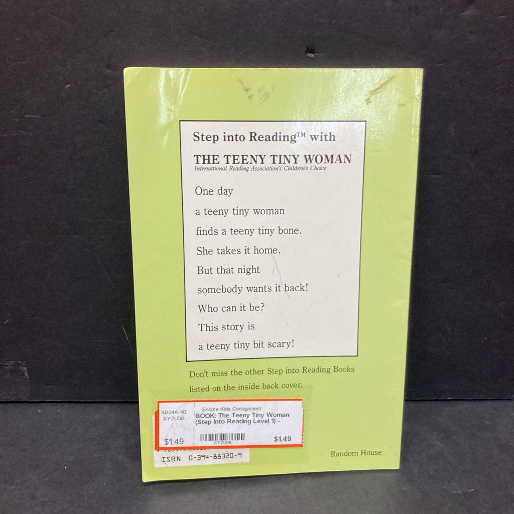 The Teeny Tiny Woman (Step Into Reading Level 1) -reader – Encore Kids ...