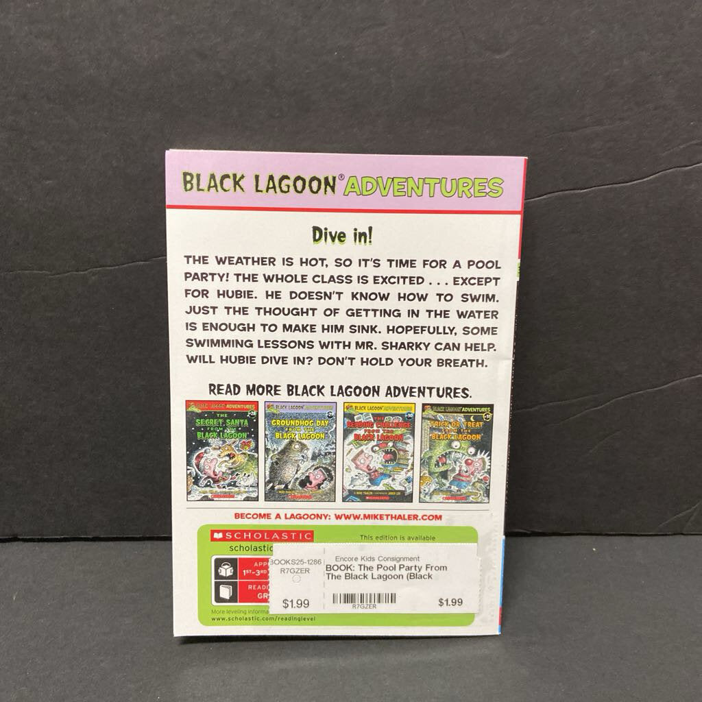 The Pool Party From The Black Lagoon (Black Lagoon Adventures) (Mike T ...