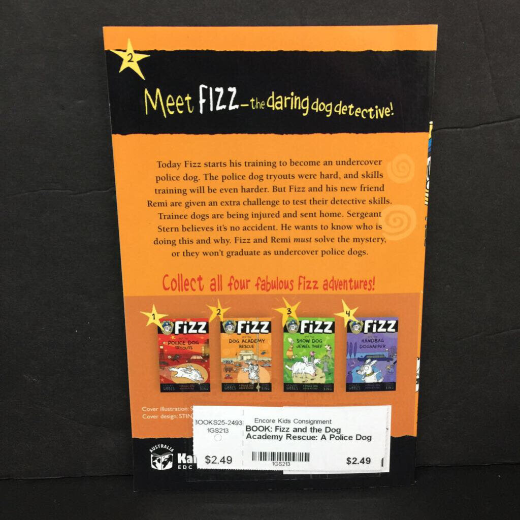 Fizz and the Dog Academy Rescue: A Police Dog Adventure (Lesley Gibbes ...