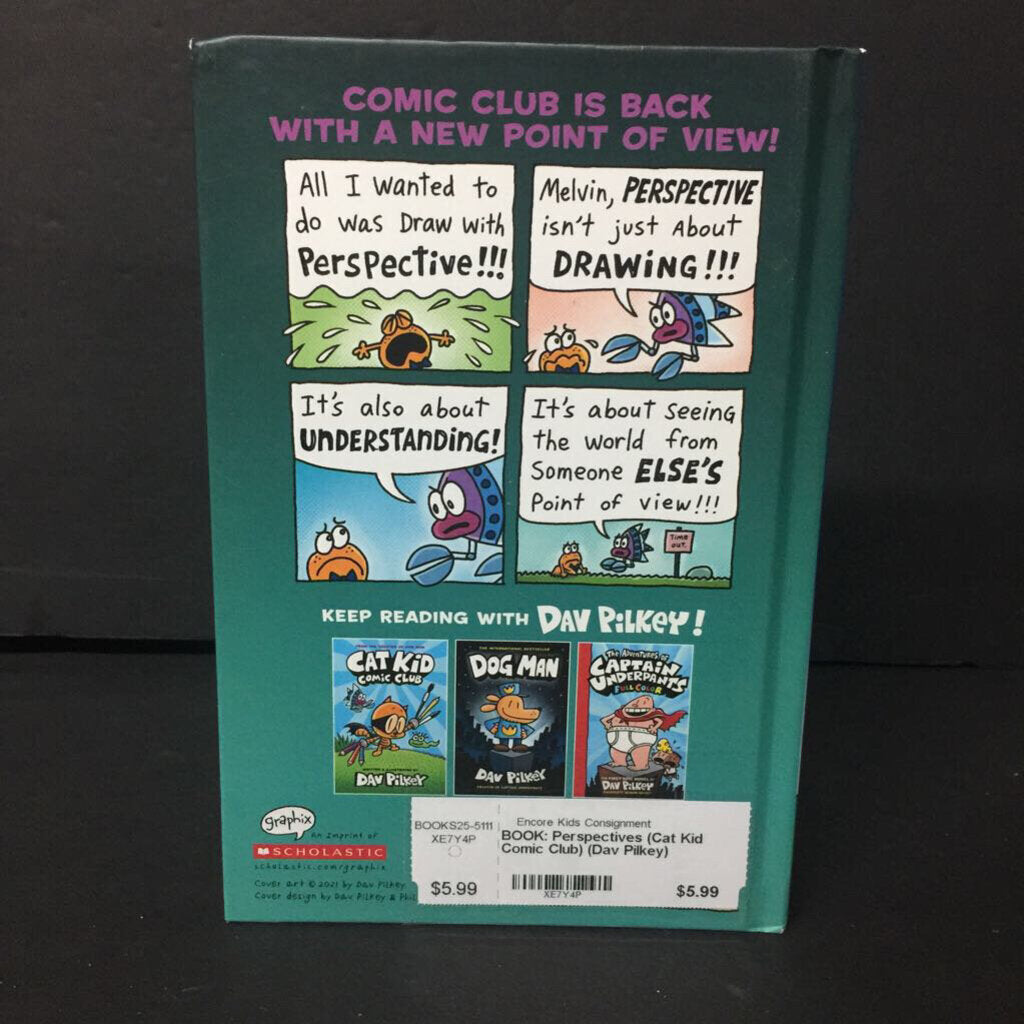 Perspectives (Cat Kid Comic Club) (Dav Pilkey) (Graphic Novel) -charac ...