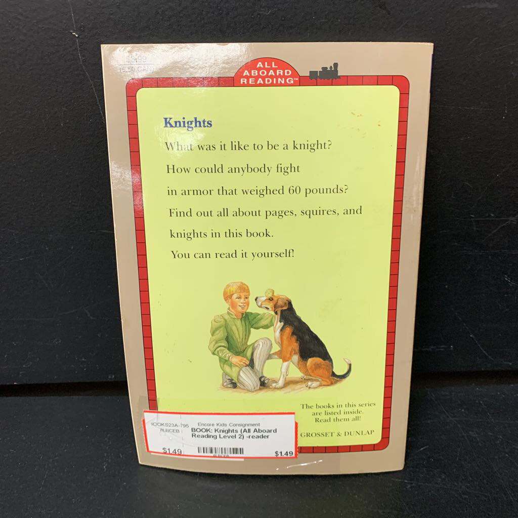 Knights (All Aboard Reading Level 2) -reader – Encore Kids Consignment