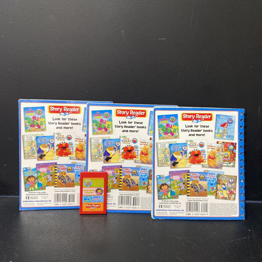 3pk Story Reader Set: Spongebob Squarepants, Dora the Explorer, Blue's ...