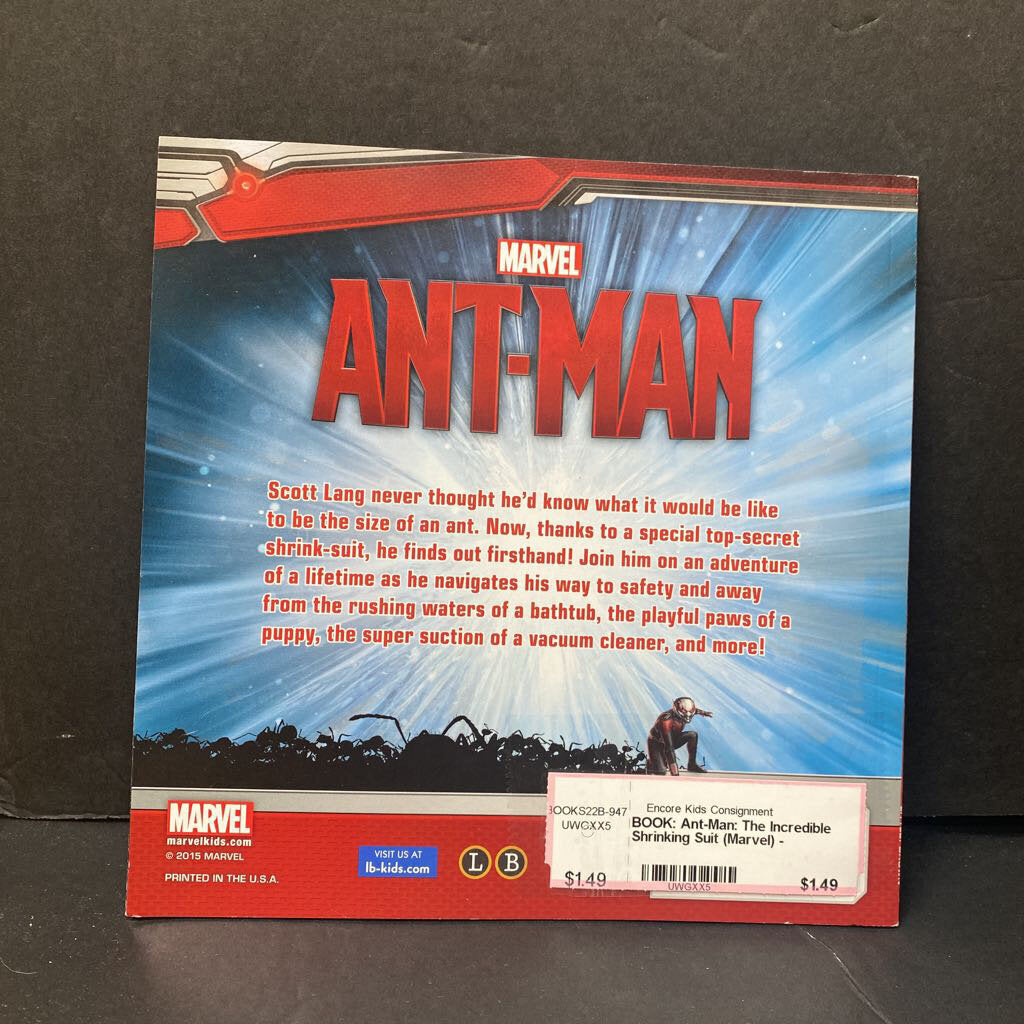 Ant-Man: The Incredible Shrinking Suit (Marvel) -character – Encore ...