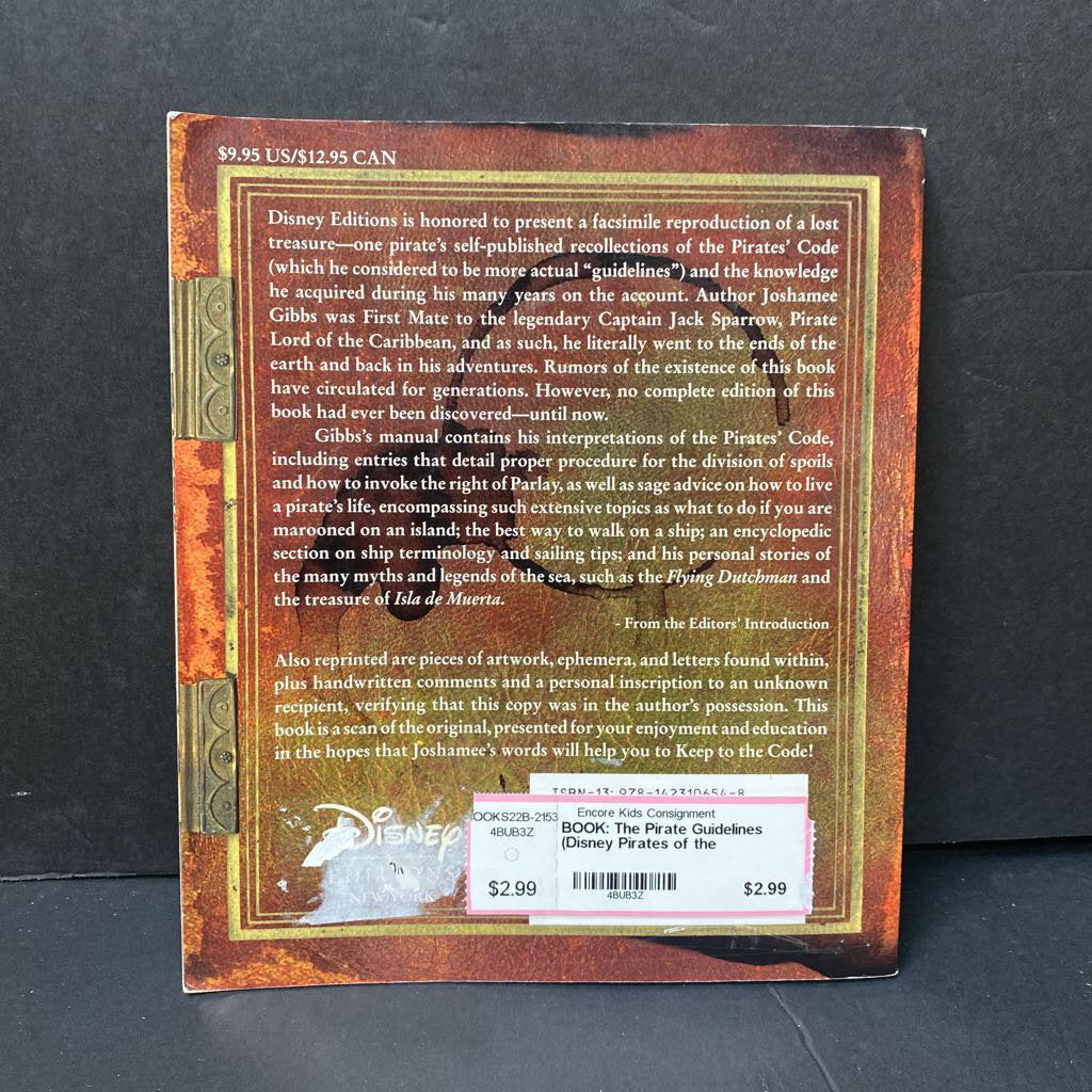 The Pirate Guidelines (Disney Pirates of the Caribbean) (Joshamee Gibb ...