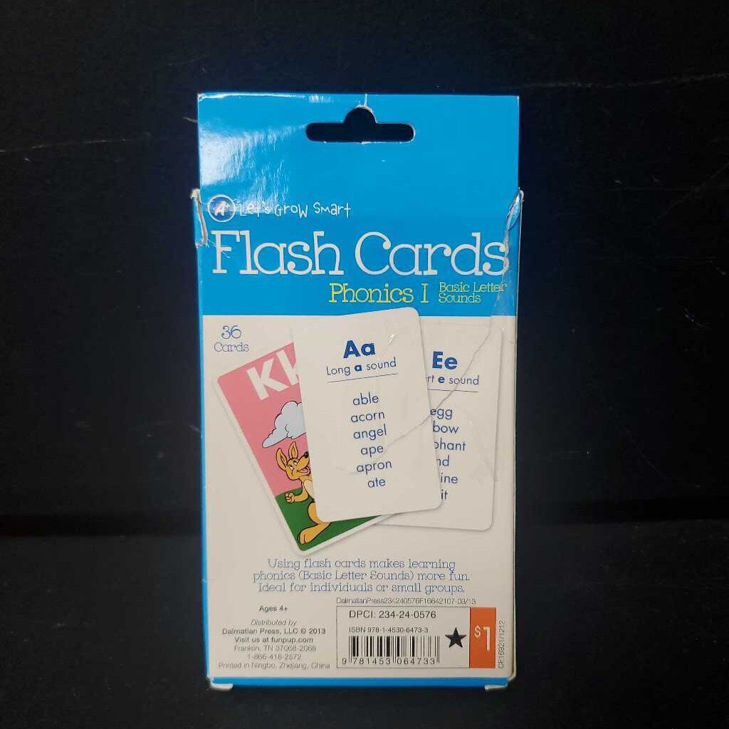 36pk Phonics I Basic Letter Sounds Short E Sound Flash Cards – Encore ...