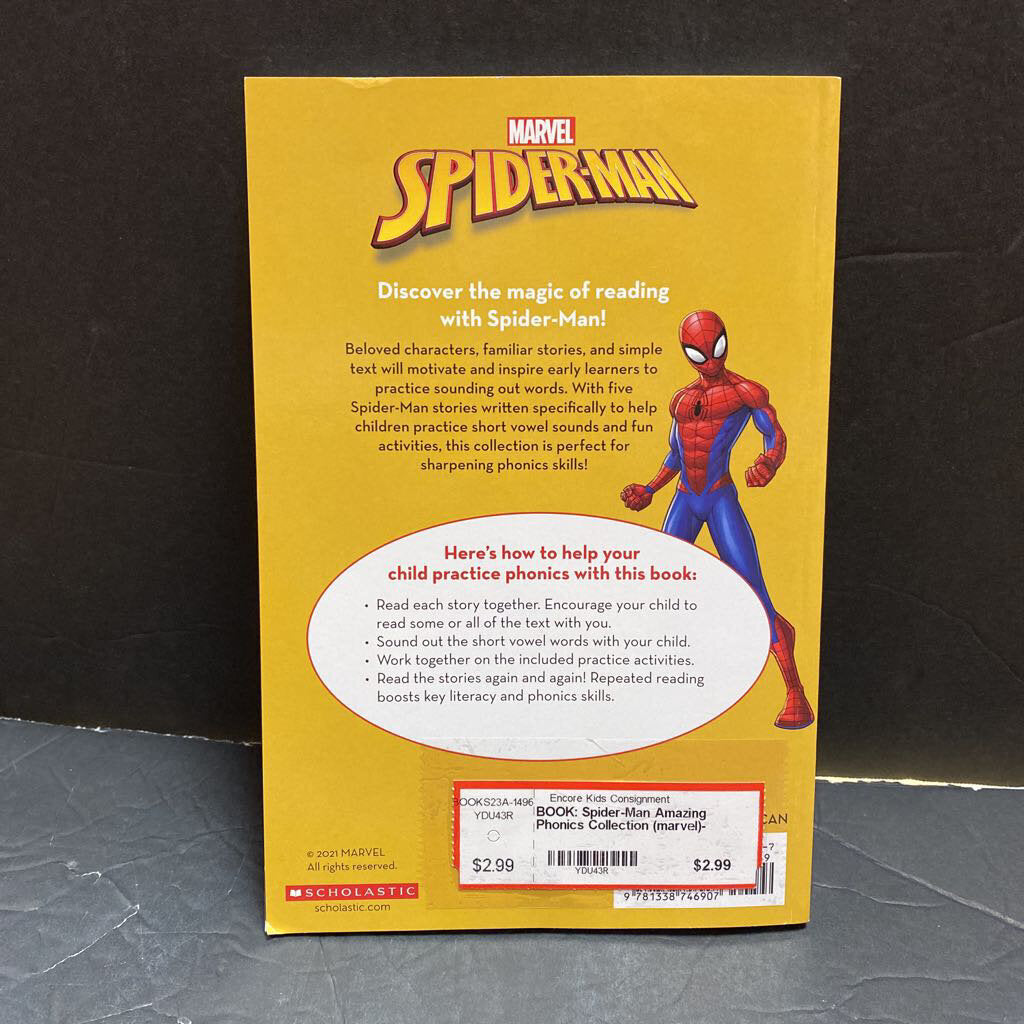 Spider-Man Amazing Phonics Collection (marvel)-reader – Encore Kids ...