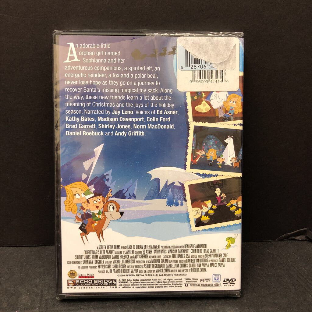 Christmas Is Here Again-Christmas Movie (NEW) – Encore Kids Consignment