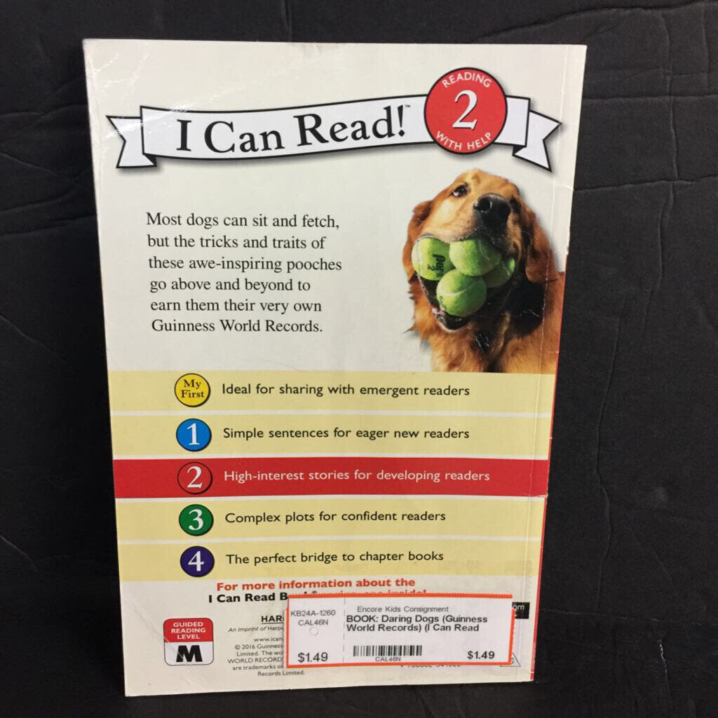 Daring Dogs (Guinness World Records) (I Can Read Level 2) (Cari Meiste ...