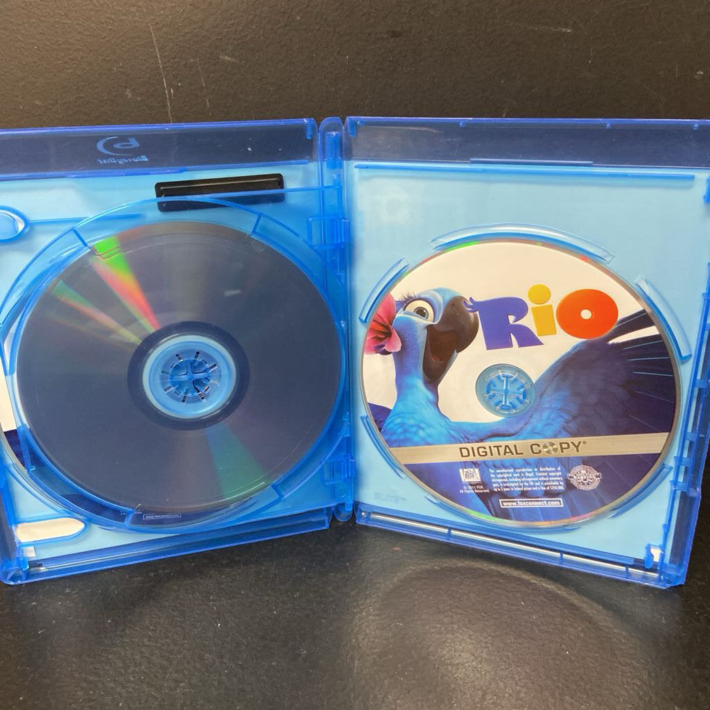 Rio 3-Disc Blu-Ray, DVD, & Digital Copy-Movie – Encore Kids Consignment