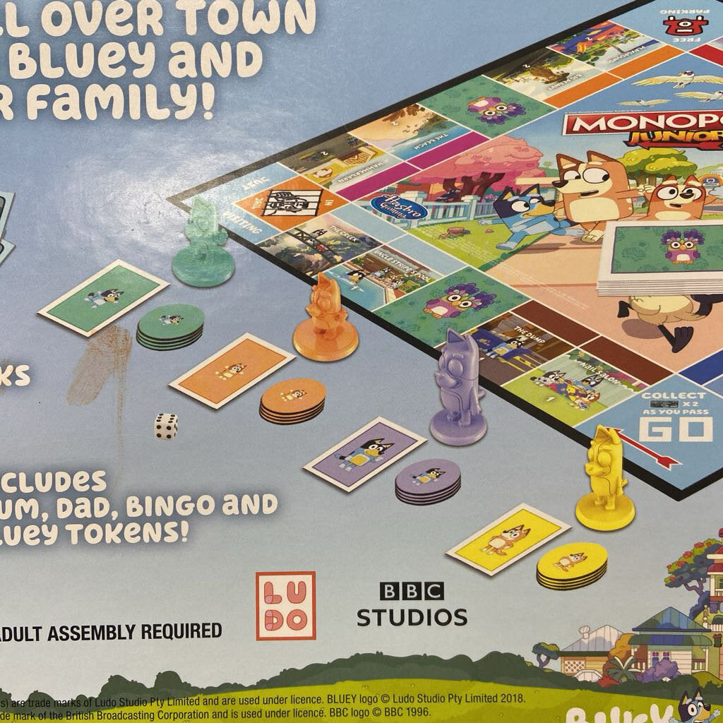 Monopoly Jr. Bluey Edition (NEW) – Encore Kids Consignment