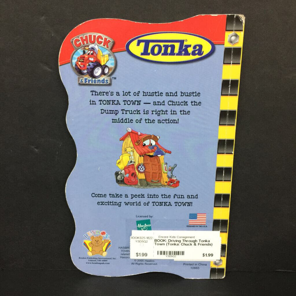 Driving Through Tonka Town (Tonka: Chuck & Friends) -character board ...