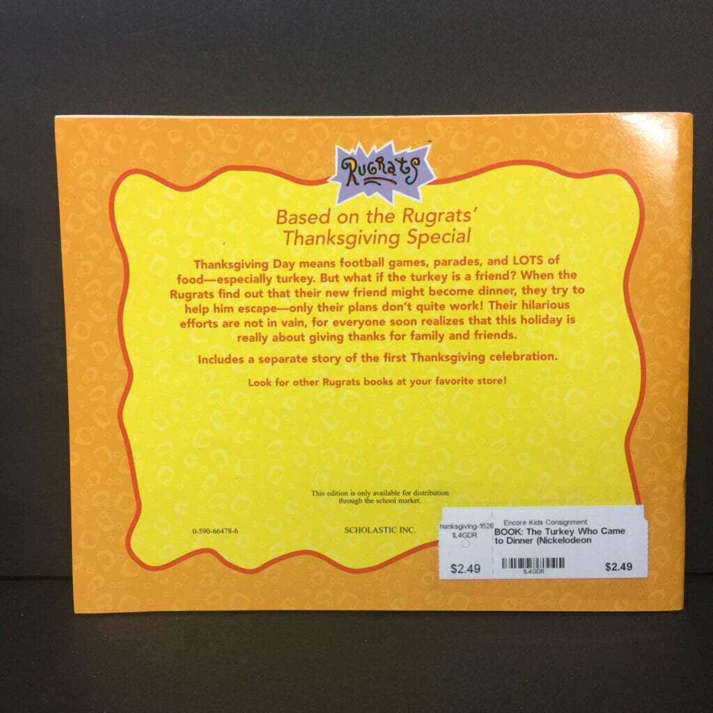 The Turkey Who Came to Dinner (Nickelodeon Rugrats) (Season: Fall, Hol ...