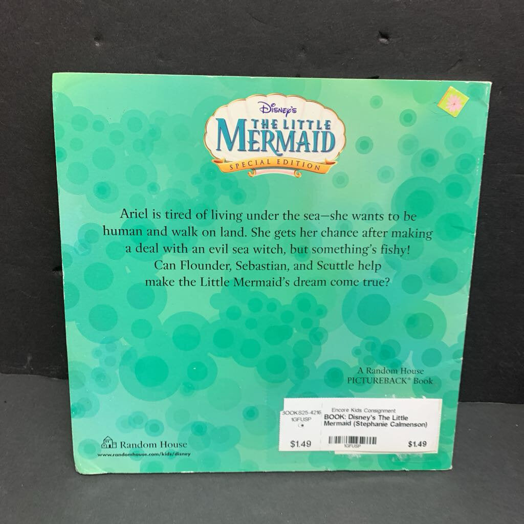 Disney's The Little Mermaid (Stephanie Calmenson) (Disney Princess) -c ...