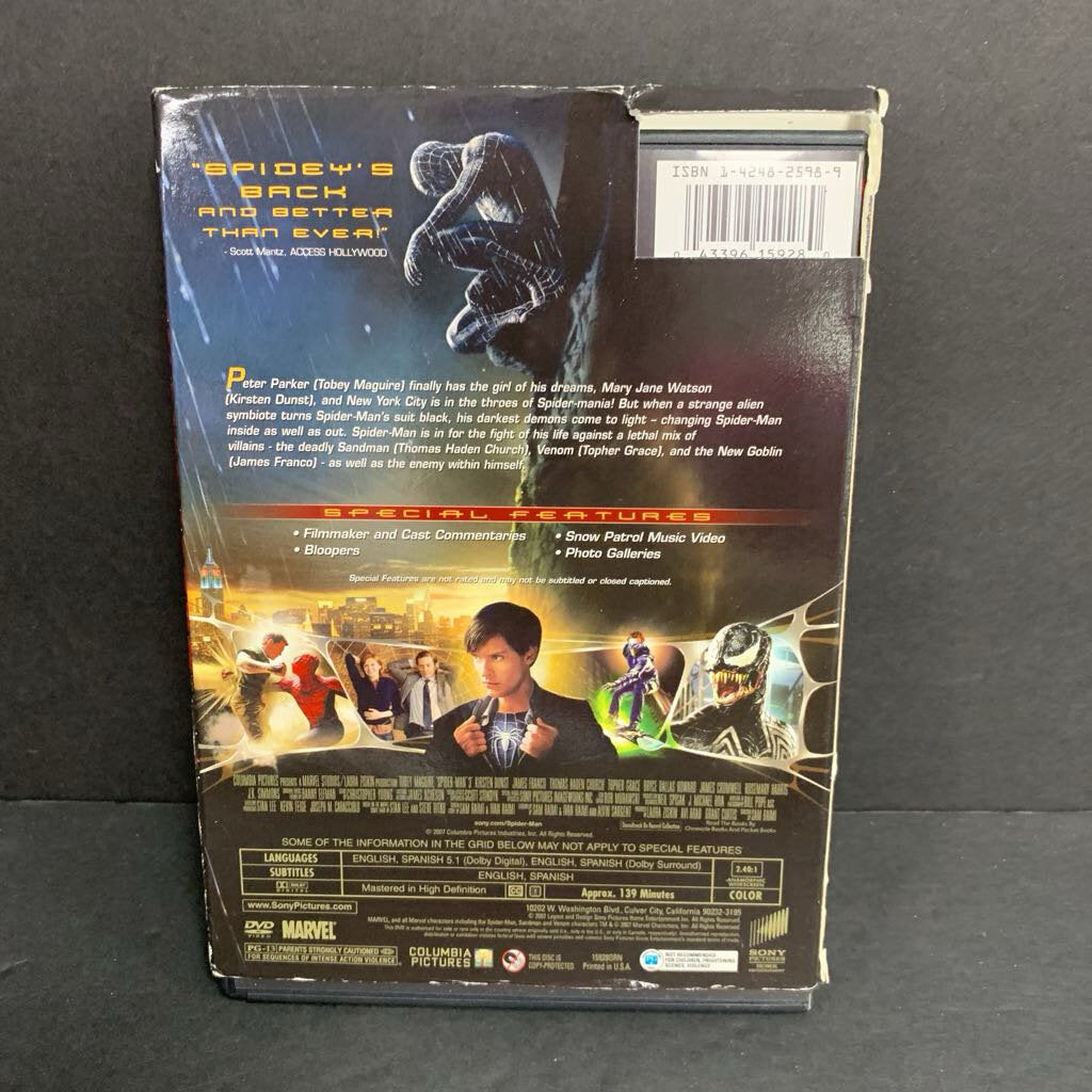 Spider-Man 3-Movie – Encore Kids Consignment