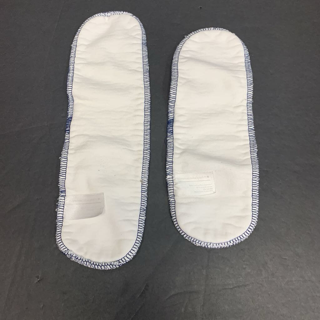 2pk Cloth Diaper Inserts (Sustainable Babyish) – Encore Kids Consignment