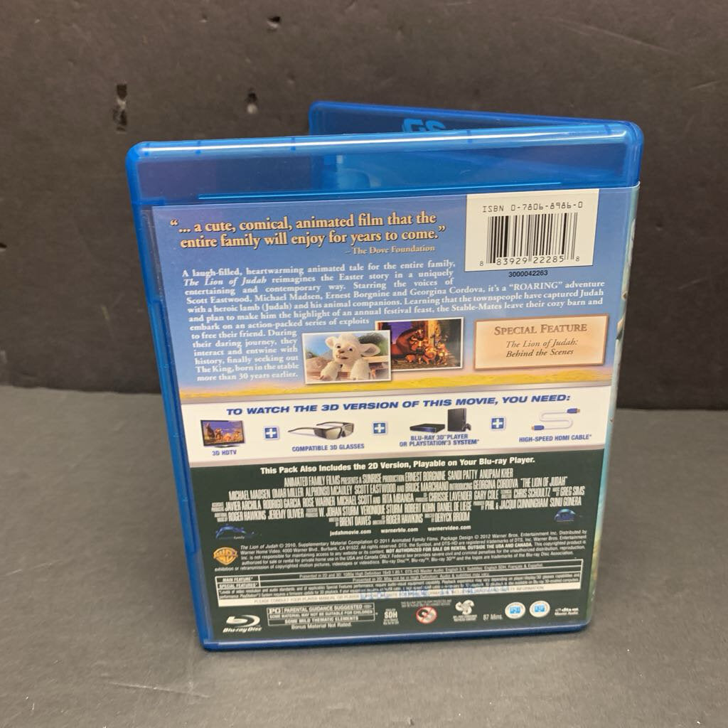 Lion of Judah in 3D Blu-Ray-Movie – Encore Kids Consignment