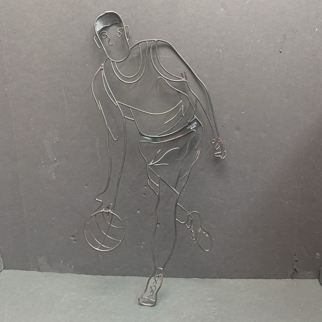 Metal Basketball Player – Encore Kids Consignment
