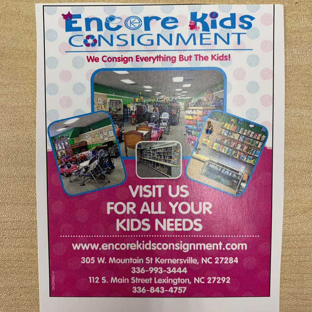 flyer – Encore Kids Consignment