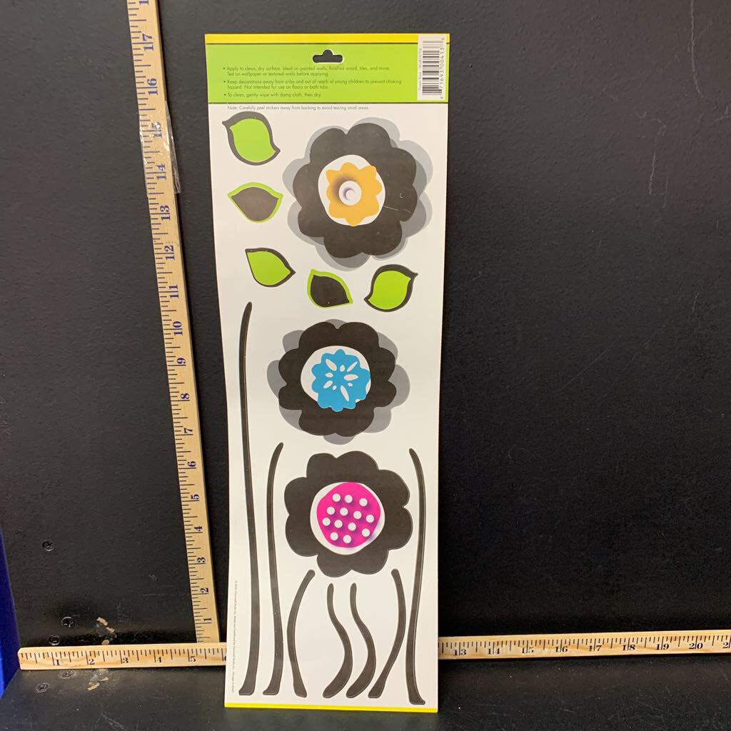 Flower Wall décor sticker – Encore Kids Consignment